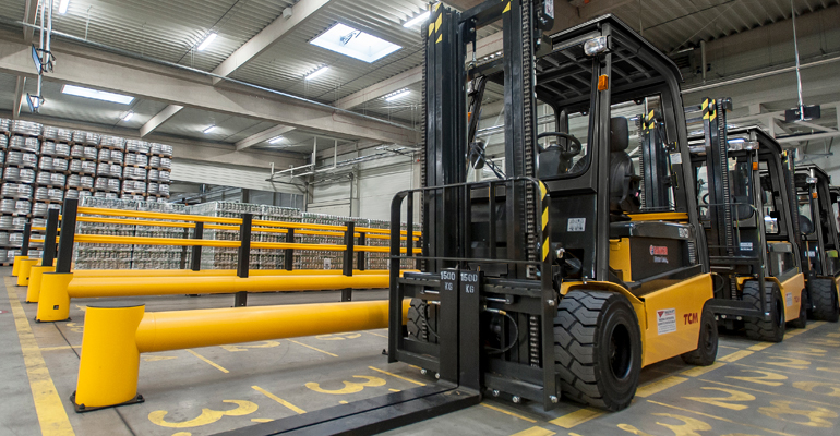 Elevate Warehousing with TCM Forklift Trucks - Intertrade Distributors Pakistan